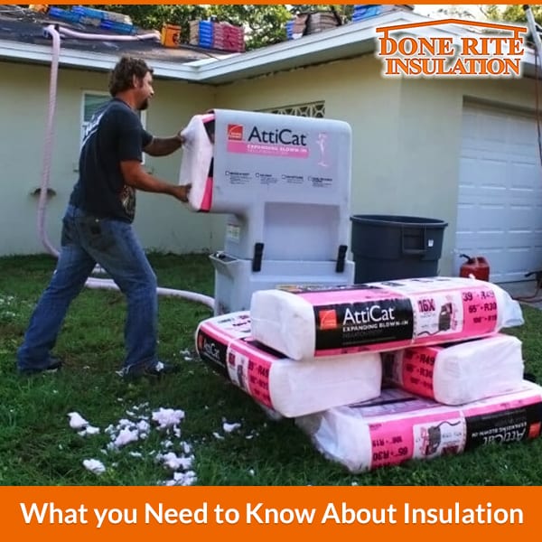 What you Need to Know About Insulation - Done Rite Insulation